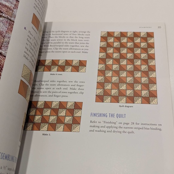 Amy Whalen Helmkamp | Other | Simple Chenille Quilts Block By Block 206 ...